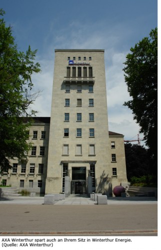 Schwarz-weiss-Drucker in den Büros von AXA Winterthur - eppenberger ...